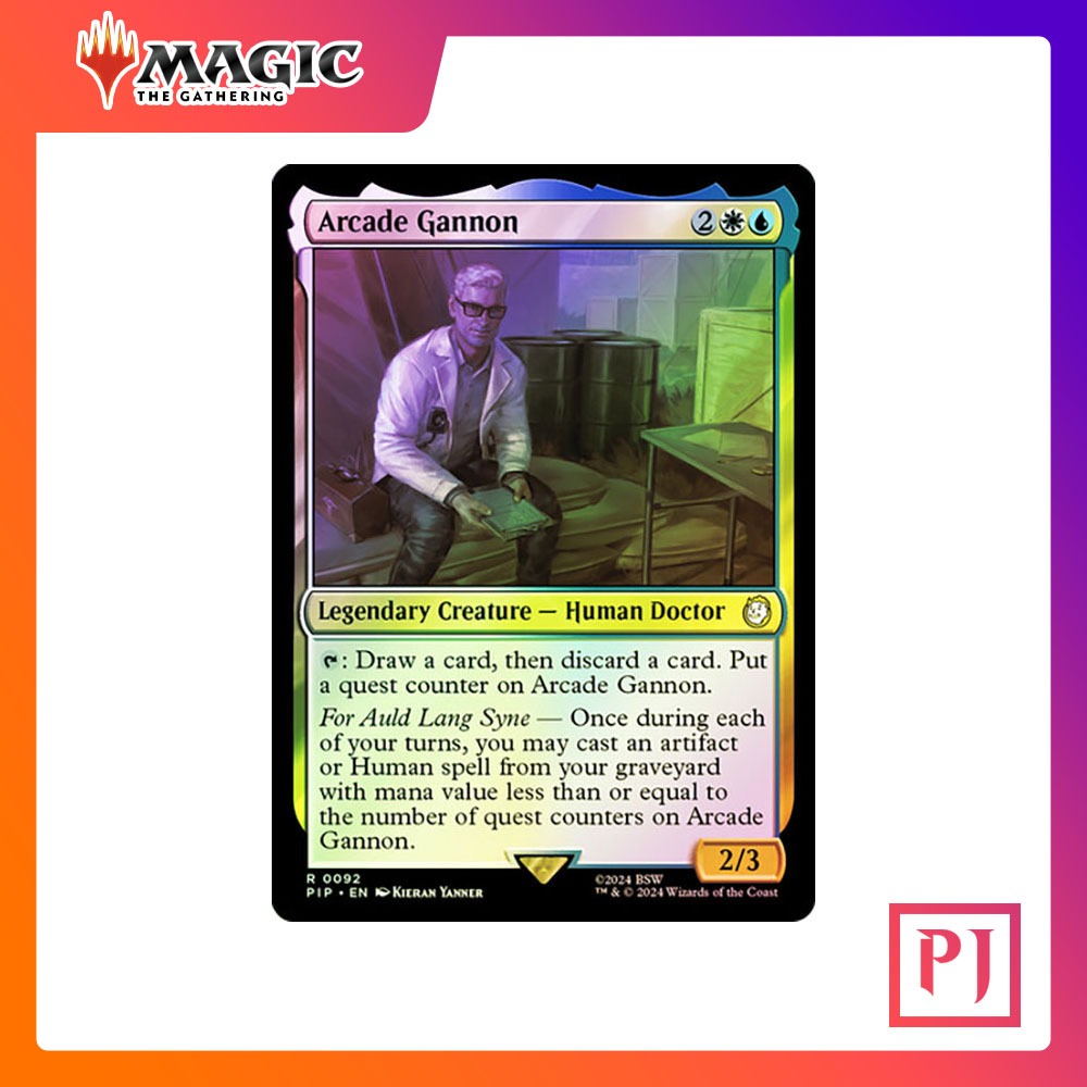 [MTG] Arcade Gannon [PIP] [MULTI] [RARE] [FOIL] [ENG] (Magic Card/Magic ...