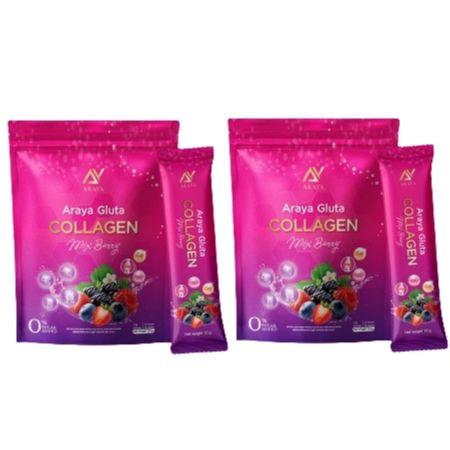 (1 Get 1 Free) ARAYA Glutathione Collagen Brighten Skin Age Reduce ...
