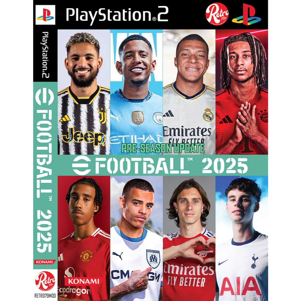 PS2 Game Disc E football 2025-Pre-Season UPDATE-PES 2024 EFOOTBALL ️ ...