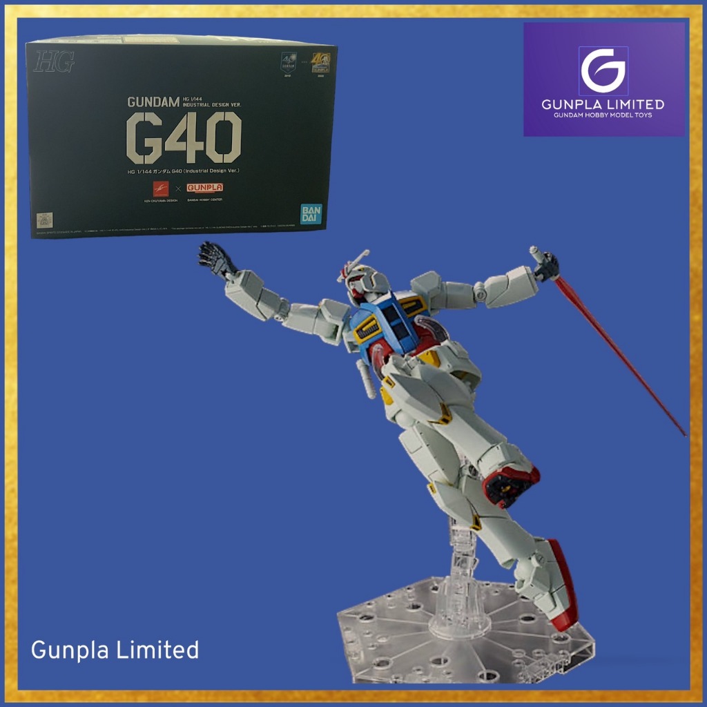 Hg 1/144 Gundam G40 (industrial Design Ver.) | Shopee Malaysia