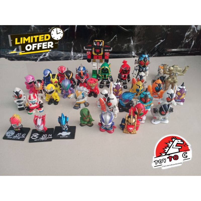 Gashapon And Finger Wear wcf/SD-Mas Rider/Sentai Figure Model 4 ...