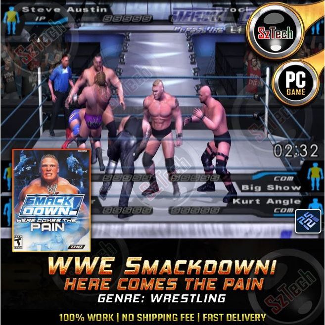WWE SmackDown! Here Comes the Pain [PC/Laptop GAME] Offline Games ...