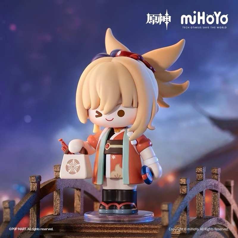 Popmart Pop Mart Genshin Impact Cross-dressing Comic Theme | Shopee ...