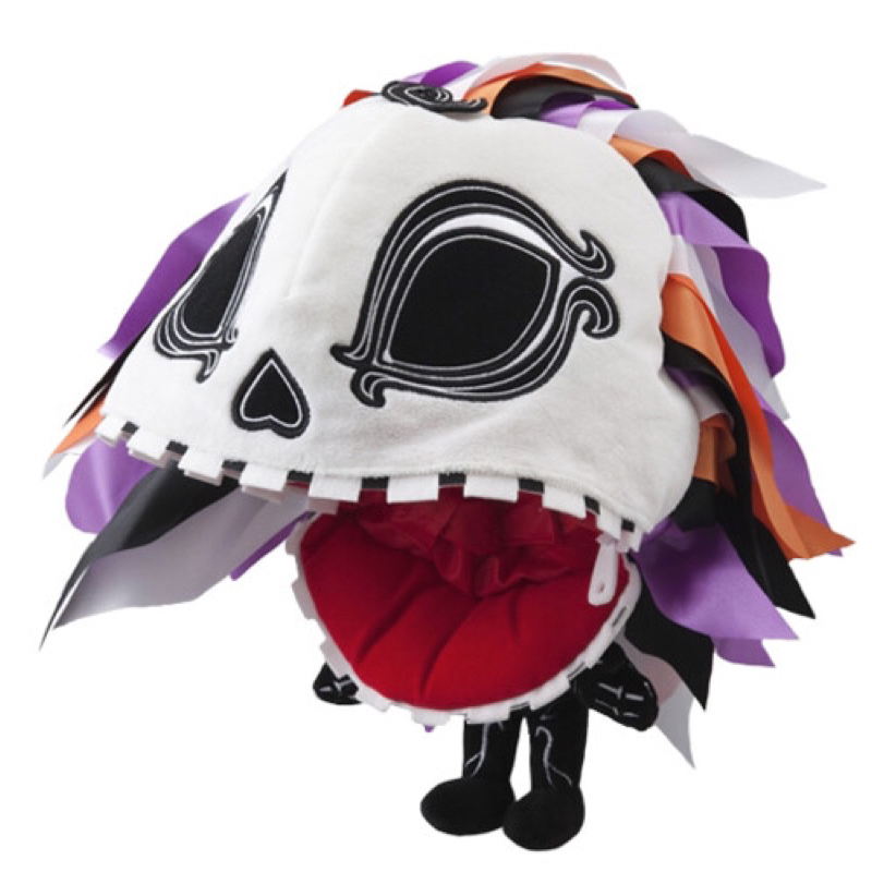 Halloween Hat Skeleton Fan Authentic Tokyo Disney Hanging 2nd Hand ...
