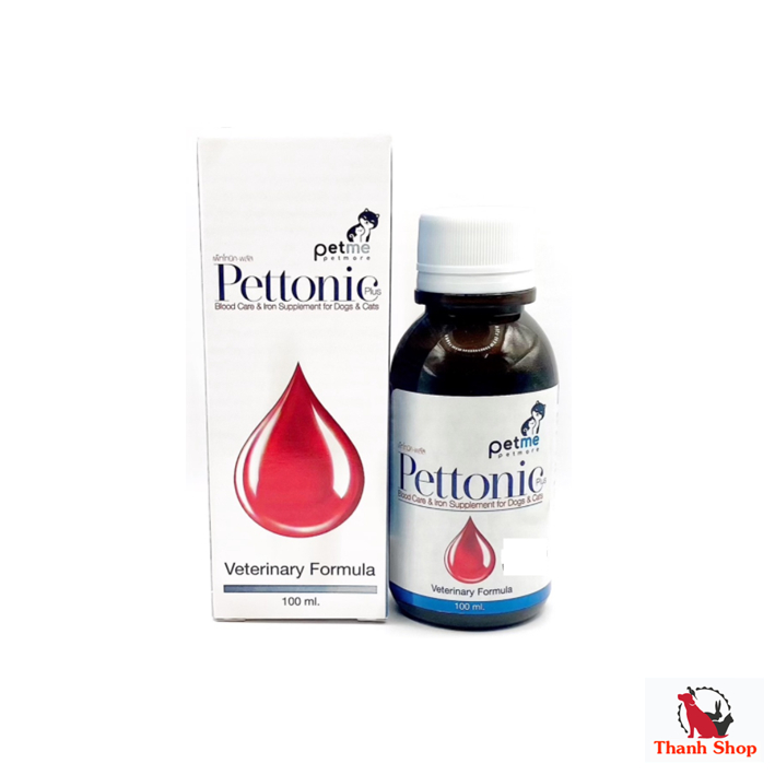 Pettonic Plus Blood And Iron Supplement Pet Tonic-For Dogs And Cats ...