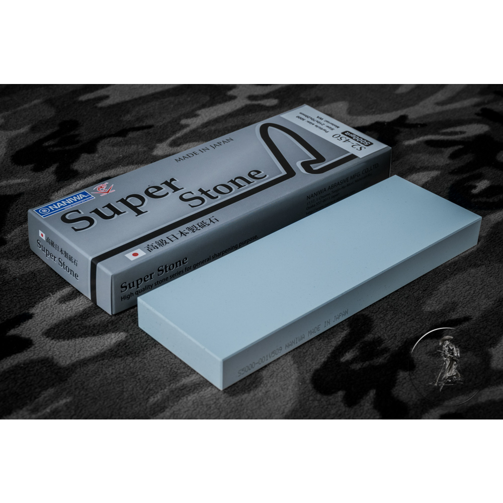 Naniwa SuperStone 5000 grit Whetstone Japanese Fish Butcher Sharpening Stone Chef Chisel ...