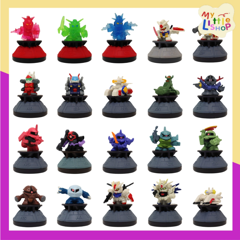 Gundam Model Gashapon DATAP SD Data Tapping Figure Grading Work Genuine ...