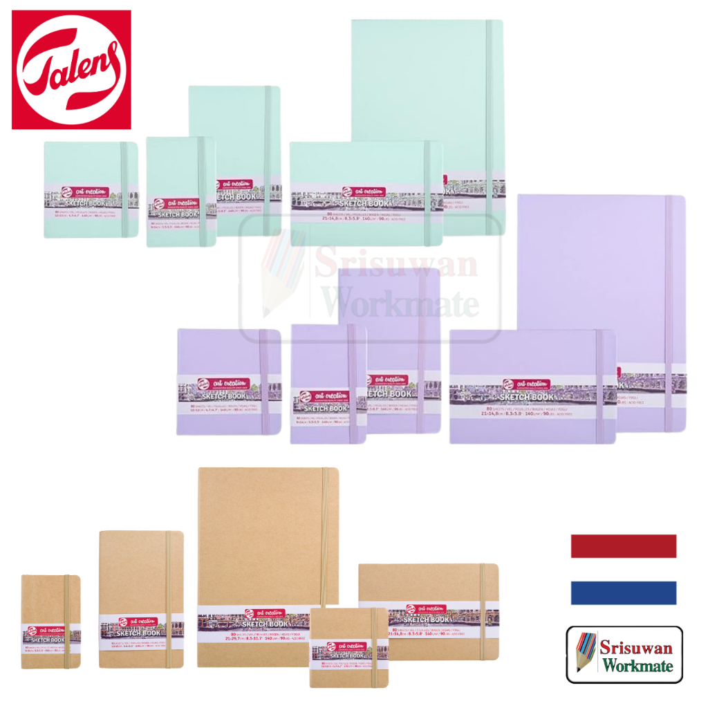 Talens Art Creation Sketch Book Talent Portable Drawing Made in ...