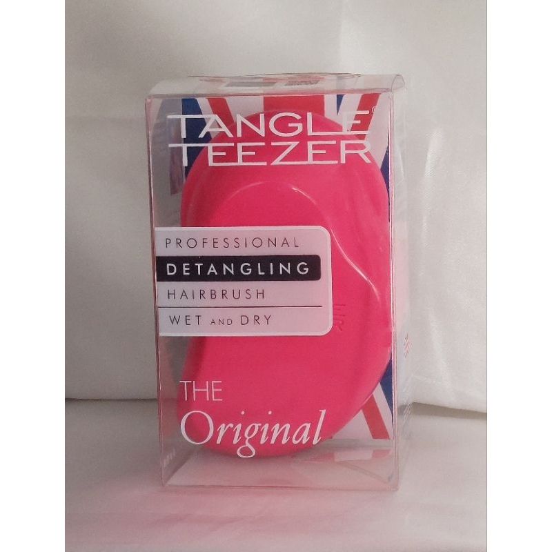 TANGLE TEEZER The Original Hairbrush-Pink Fizz Teaser Comb(Classic Pink ...