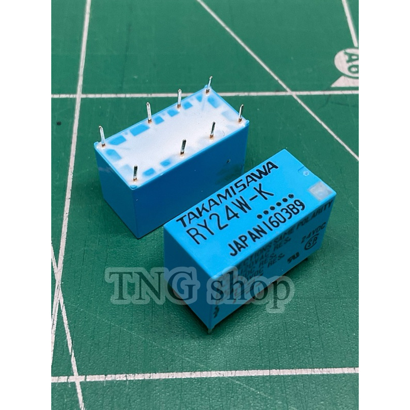 Relay Model Ry24w-K. 24VDC 8 Legs Printed TAkAMISAWA. (JAPAN) | Shopee ...