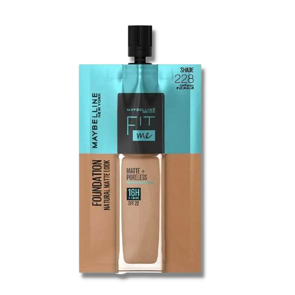 (Box X6 Sachets) Maybelline Fit Me Sachets 228 5g. (7089) | Shopee Malaysia