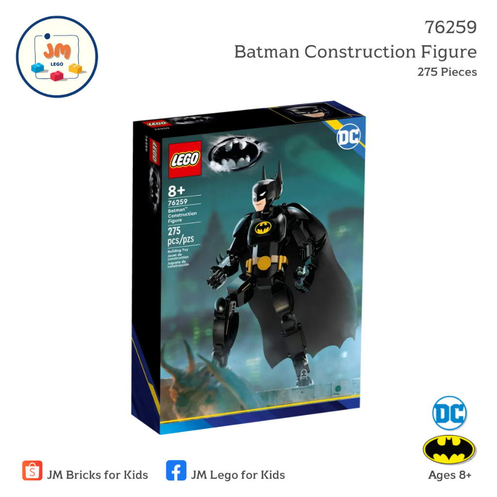 LEGO DC Batman 76259 Construction Figure (275 Pieces) For Kids Ages 8 ...