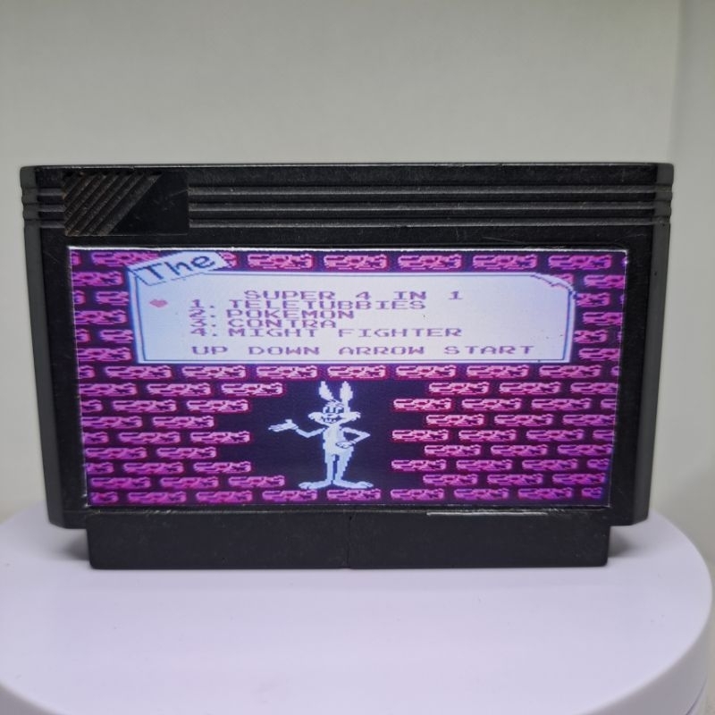 Famicom Game Cartridge Total 4 in 1 (New Contra) | Shopee Malaysia