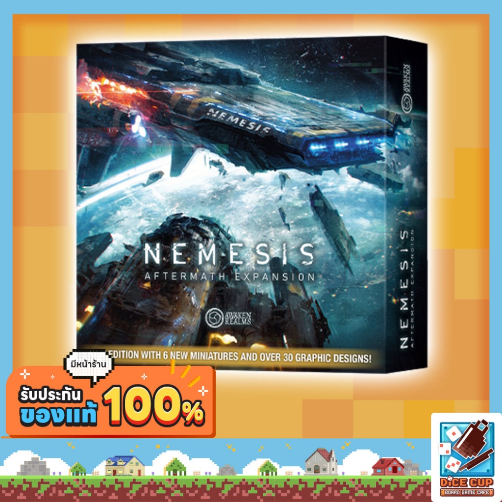 Nemesis: Aftermath New edition with 6 Miniatures Board game | Shopee ...