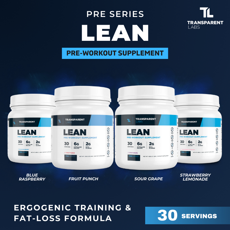 Transparent Labs PreSeries LEAN Pre-Workout (Powder May Coagulate. Due ...