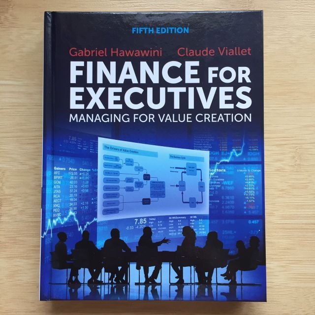 English Book Hardcover Finance for Executives: Manager Value Creation 5th Edition | Shopee Malaysia
