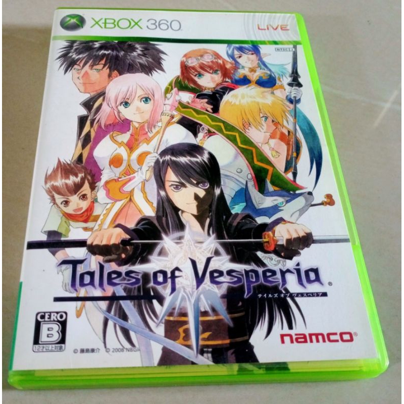 Original Xbox 360 Tales of Vesperia Disc. | Shopee Malaysia