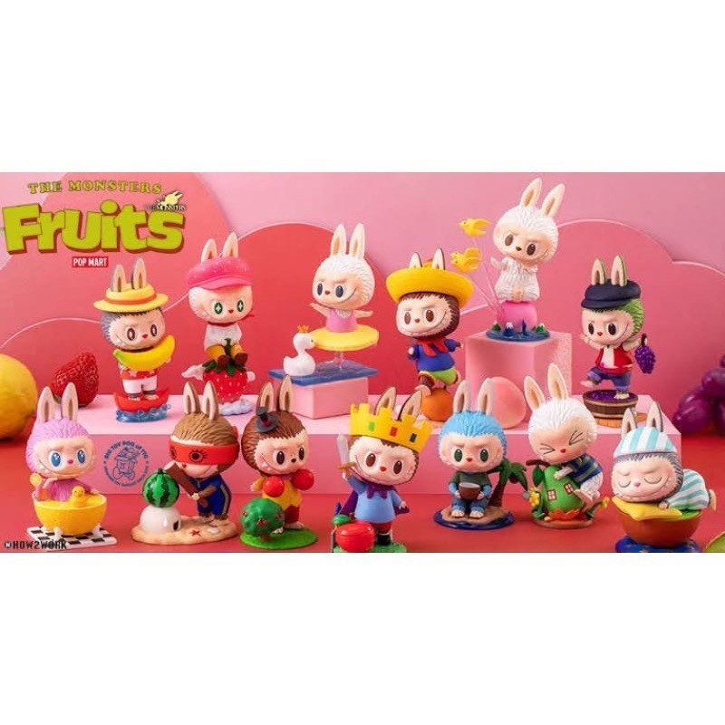 Random Design Model Pop Mart: Labubu Fruits Copyright Work. | Shopee ...