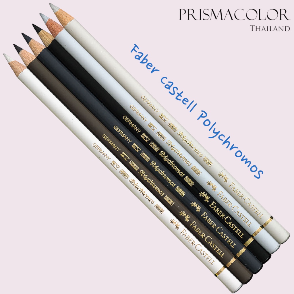 Faber-Castell Polychromos Water Colour Pencils Separate Sticks (White ...