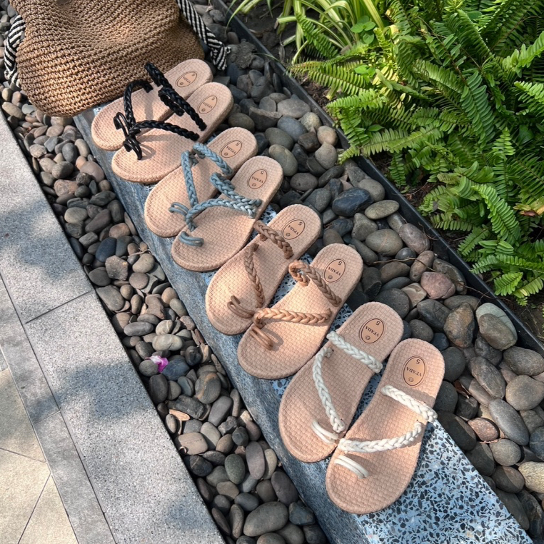 Vpada_sandals_Beachy Rope Collection Flat Beach Sandals Fashion ...