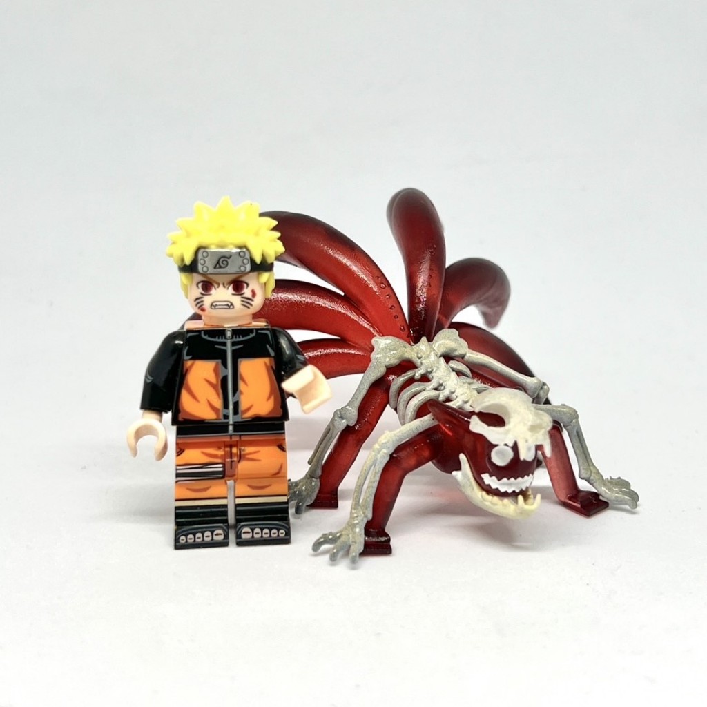 Naruto In Figure 6 Tails Lego Six tailed Expansion Part Nine Tail Add ...