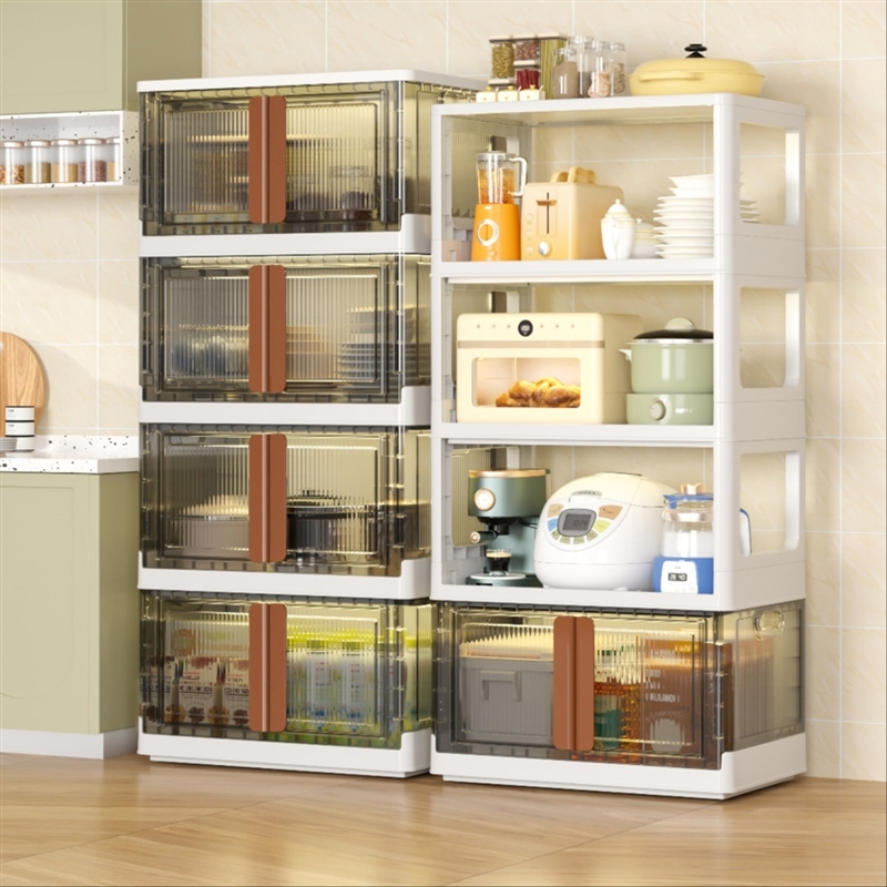 MULI Kitchen Rack Multipurpose With Wheel Easy To Move 2/3/4 Tiers ...