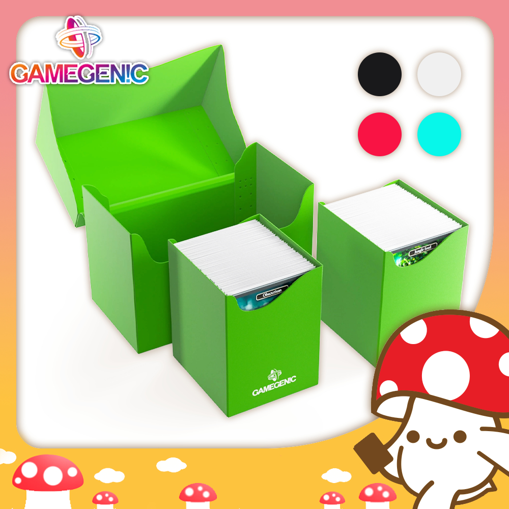 Gamegenic: Double Deck Holder XL 200+ Card Storage Box Separate Decks ...