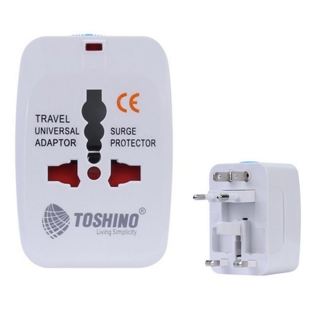 TOSHINO 4IN1 Adapter Can Support Up To 10A 2300W Model DE-204 White ...