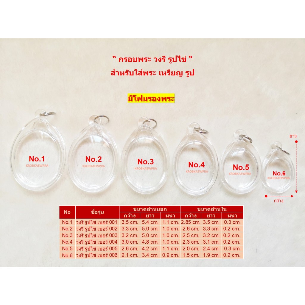 Transparent Buddha Amulet Frame (Oval Version) | Shopee Malaysia