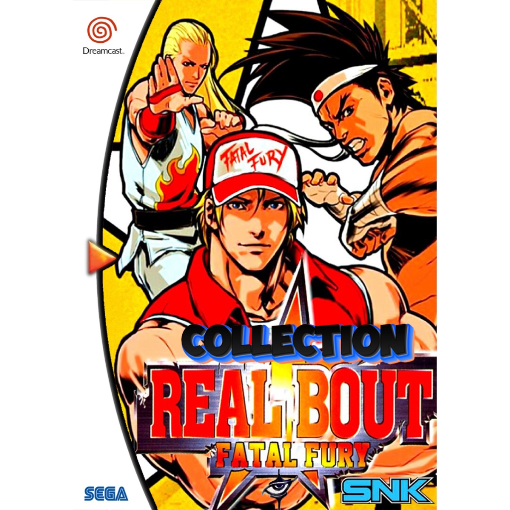 DREAMCAST-Real Bout Fatal Fury Collection. // Compilation Of The ...