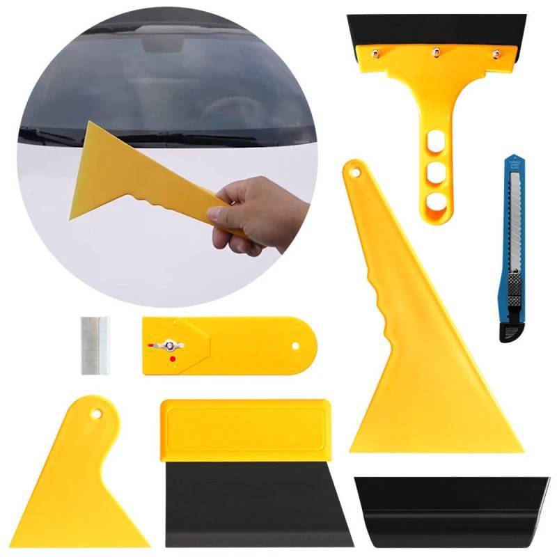7-Piece Window Film Installation Tool Set Clear Sticker For Films ...