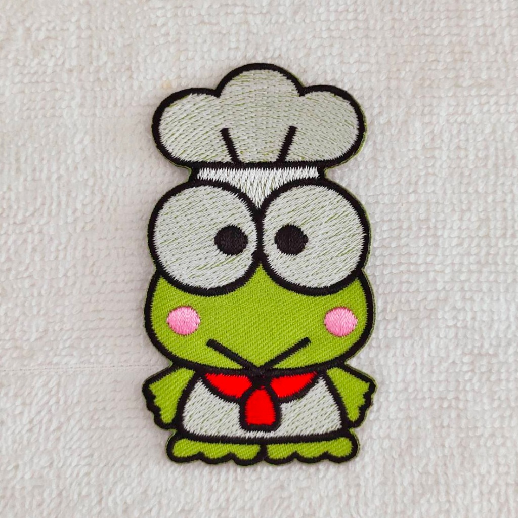 Iron on Patches Cartoon Kids Pattern Keroro Patch Kero Sticker | Shopee ...