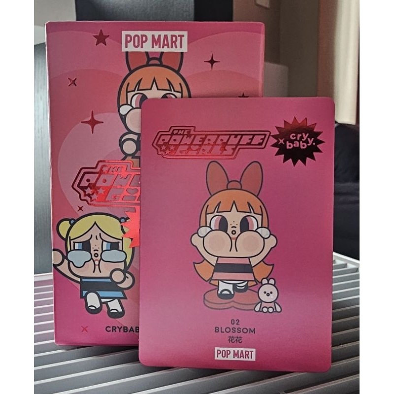 Popmart Crybaby Powerpuff Girls Check Card | Shopee Malaysia