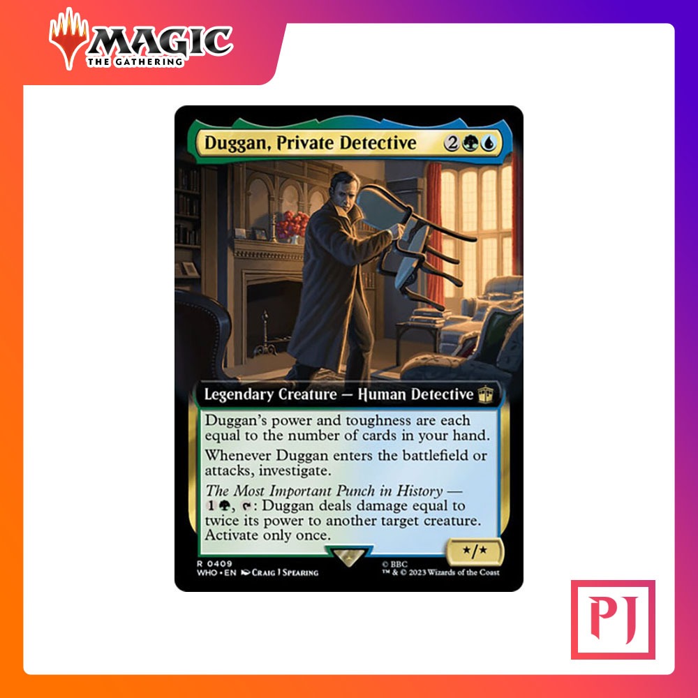 [MTG] Duggan Private Detective (Extended Art) [WHO] [MULTI] [RARE ...
