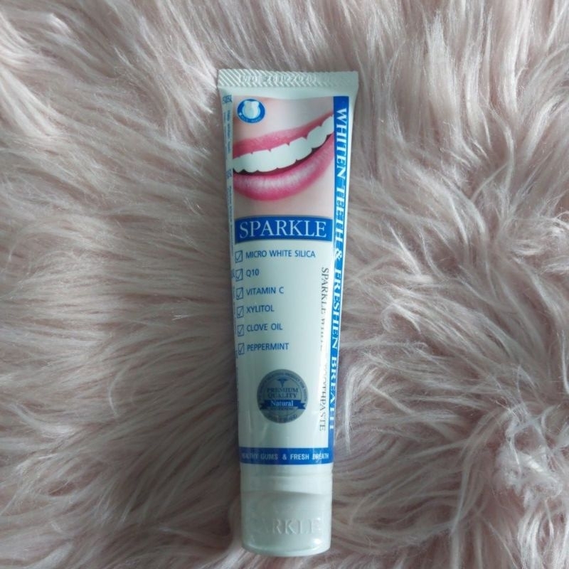 Sparkle white Toothpaste With Teeth 100g.exp 12/2026 | Shopee Malaysia