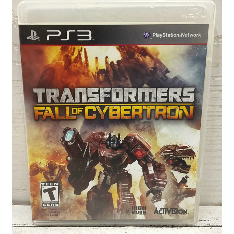 Original Disc [PS3] [English] Transformers: Fall of Cybertron (Zone 1 ...