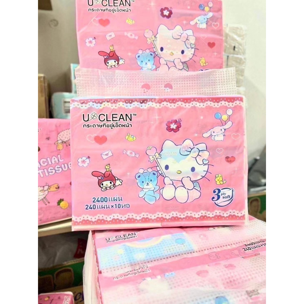 Sold Individually Large 3-Layer Thick Tissue Paper (1 Pack Contains 240 ...