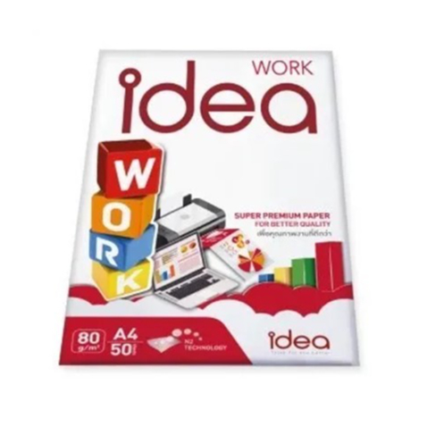Kraft Copy Idea Work A4 80gsm (50 Sheets Pack) | Shopee Malaysia