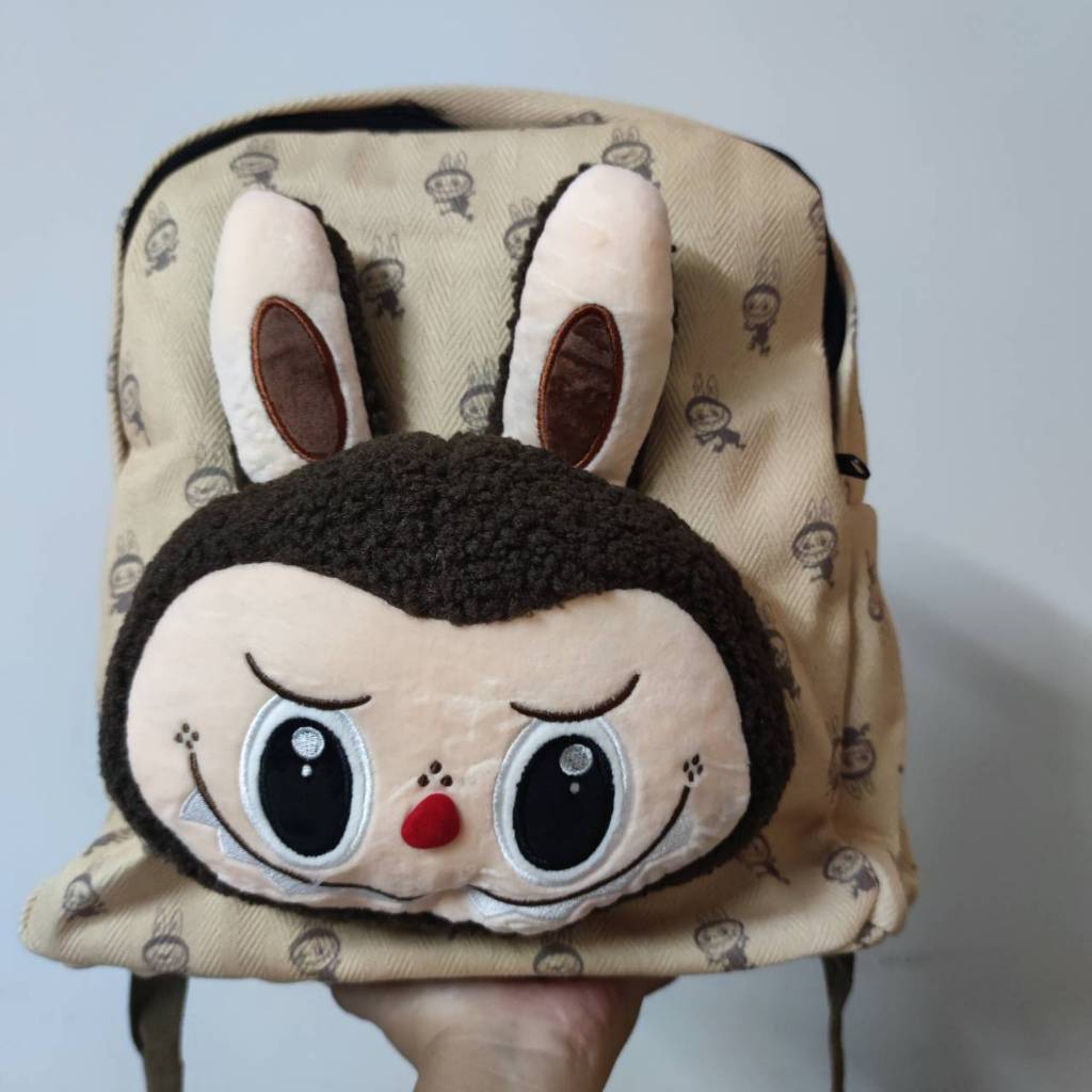 Big Cute Labubu Backpack | Shopee Malaysia