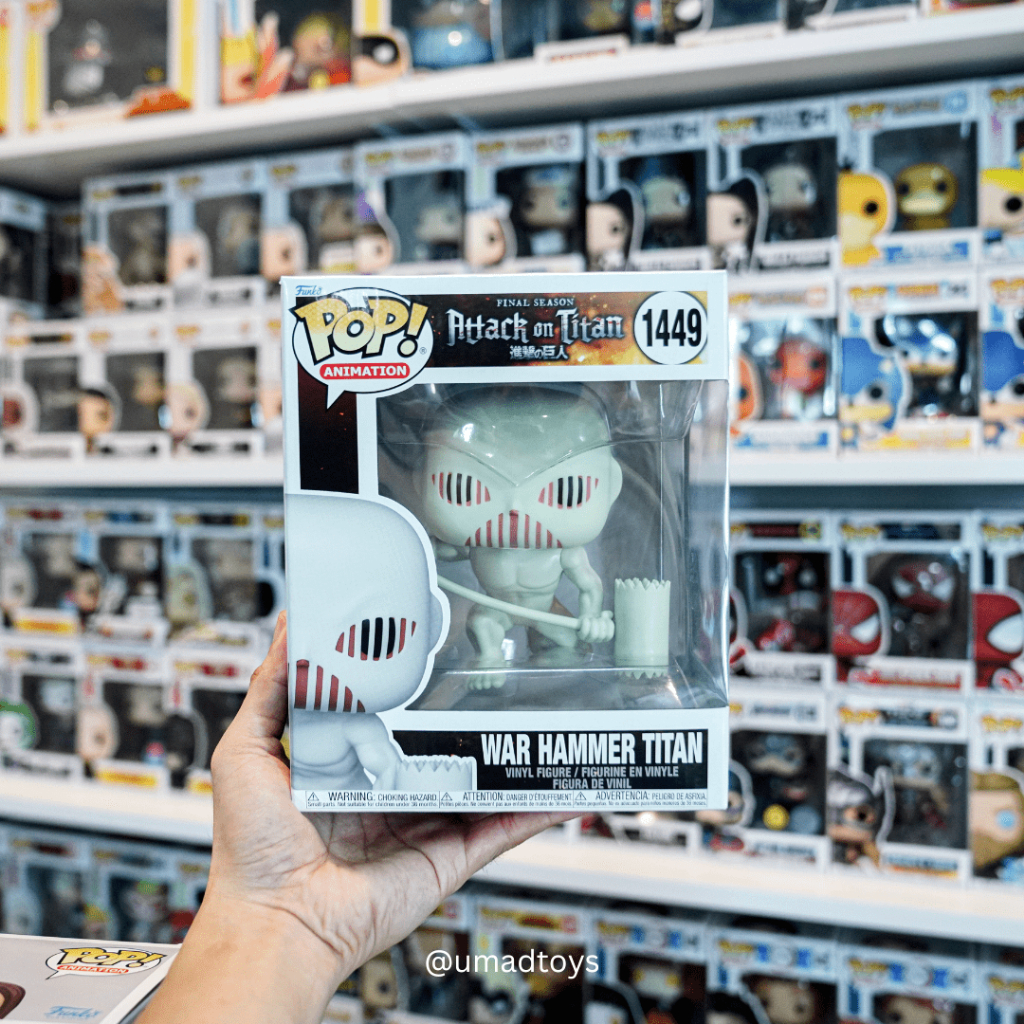 Funko Pop Attack On Titan : War Hammer 6 Inch 1449 (New) | Shopee Malaysia