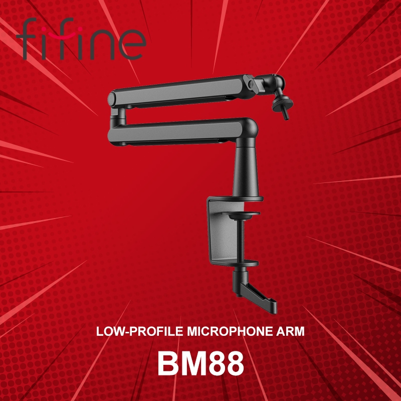 FIFINE BM88 Low-Profile Microphone Arm 1 Year Warranty | Shopee Malaysia