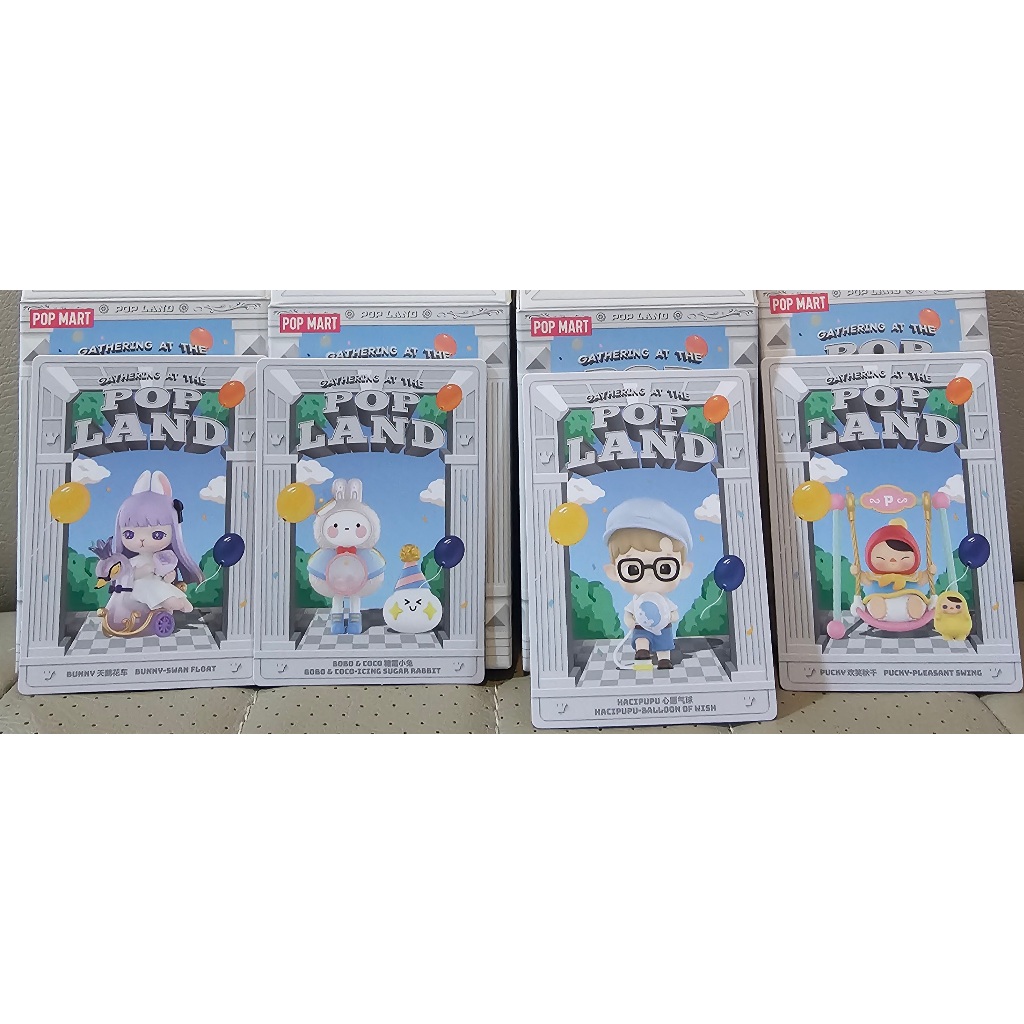 POPMART Gathering At The Pop Land Series Unwrapped 1 | Shopee Malaysia