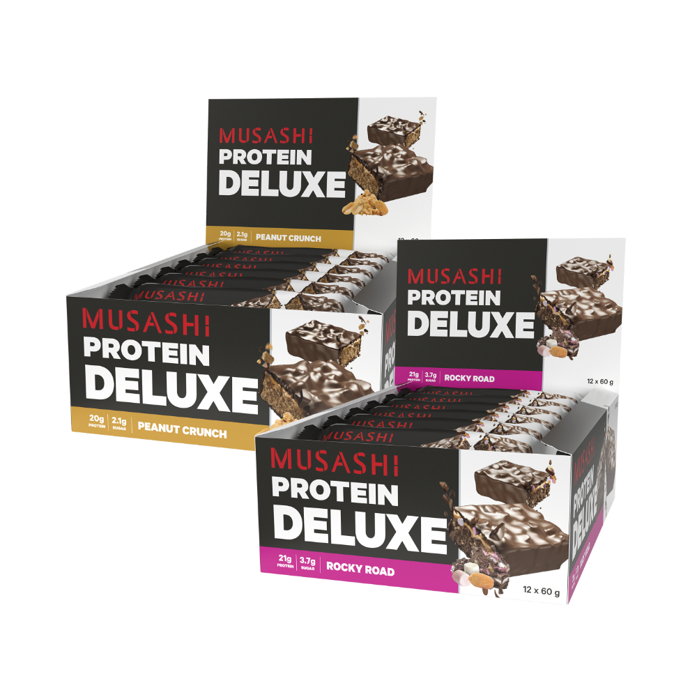 Musashi Deluxe Protein Bar 21g (Saver Twin Pack) | Shopee Malaysia