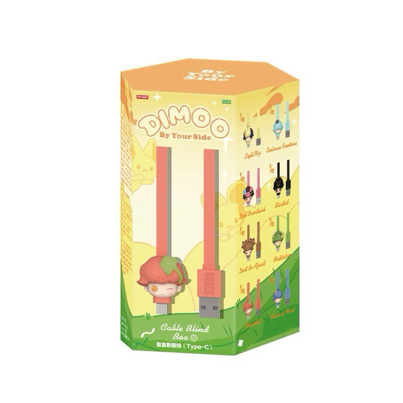 POPMART Charging Cable Type-C Dimoo By your side series Charger ...
