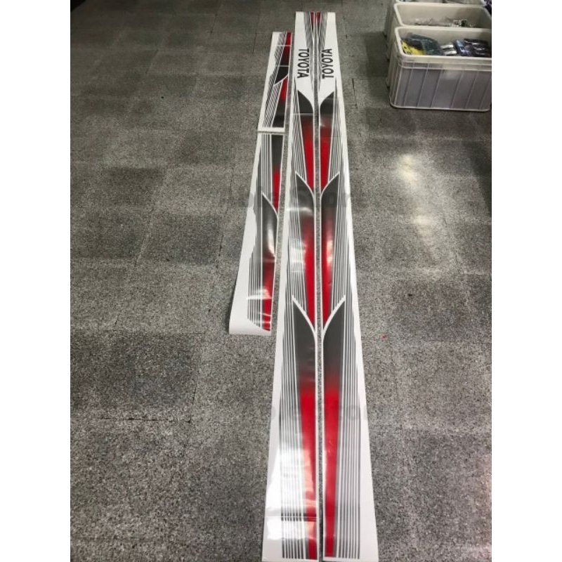 Original Side Stripe Sticker Van Toyota HIACE 2001-2004 | Shopee Malaysia