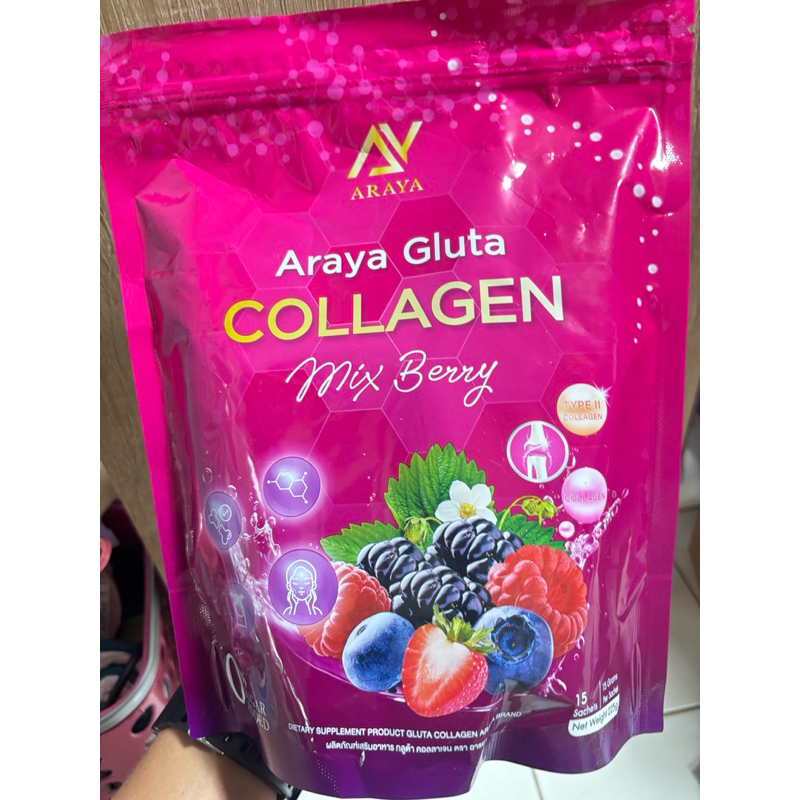Araya Collagen Mix Gluta Ceramide + Ceramind + | Shopee Malaysia