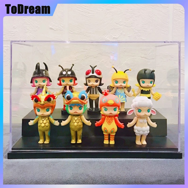 Acrylic Box art toy popmart Model Shelf Figure Dustproof sonny angel ...
