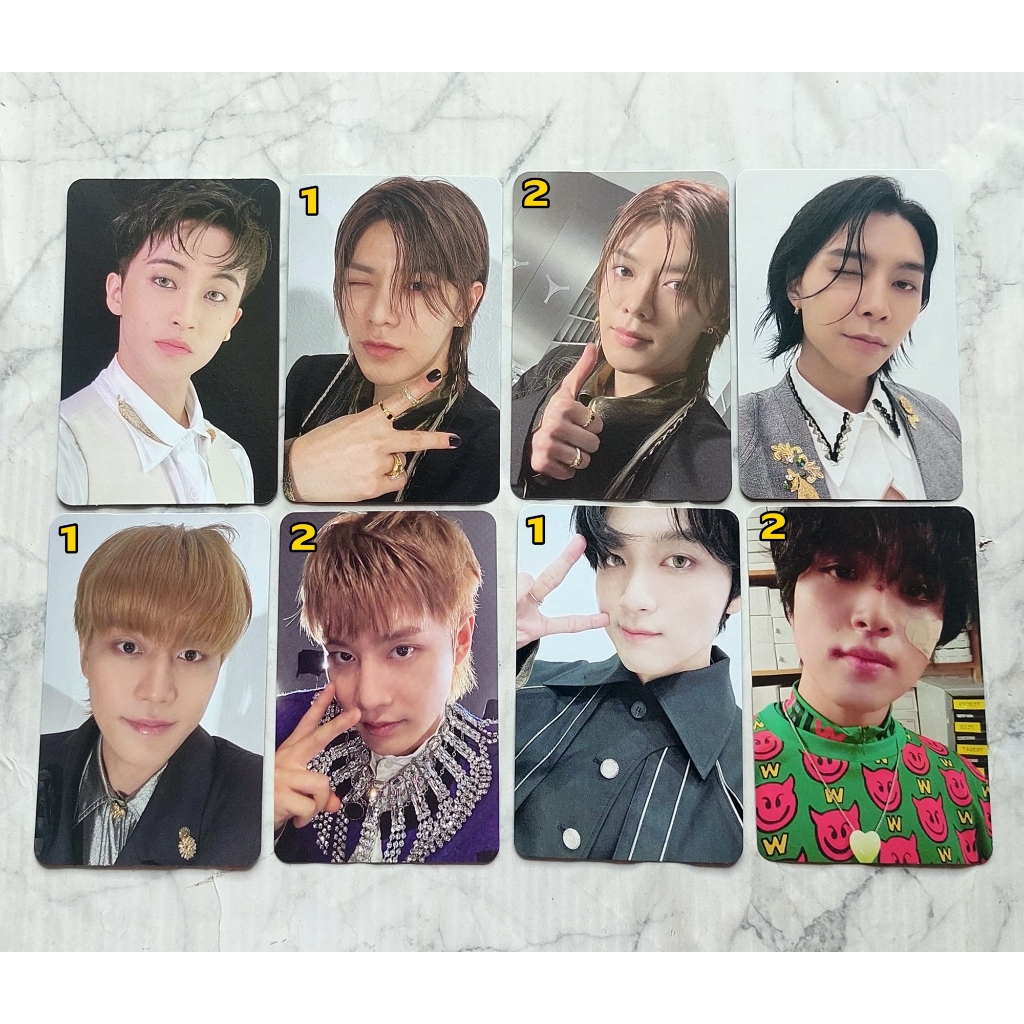 Cards From CD Album NCT 127-Fat CHECK Kpop Card | Shopee Malaysia