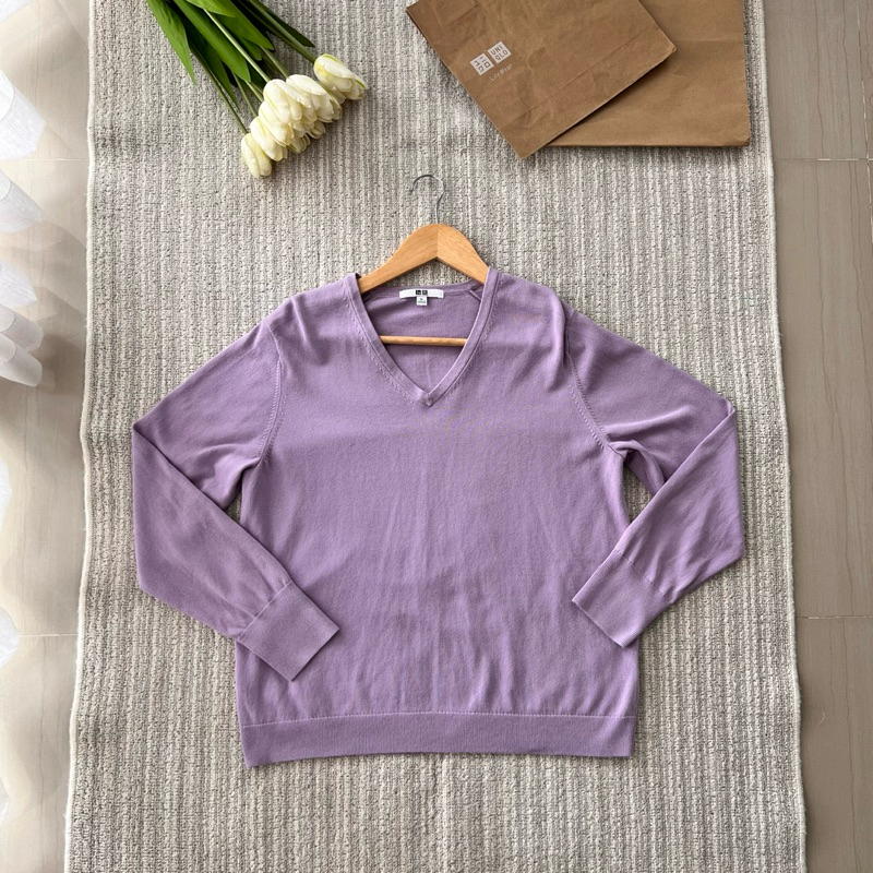Authentic Uniqlo Brand Knitwear Chest 40 (2nd Hand) | Shopee Malaysia