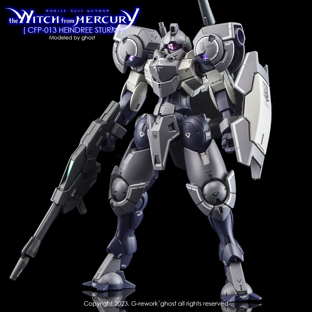 Water Decal [HG] [witch from mercury] HEINDREE STURM G-Rework | Shopee ...